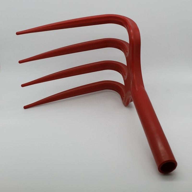 Kellereiartikel: Harke mit 4 Zinken